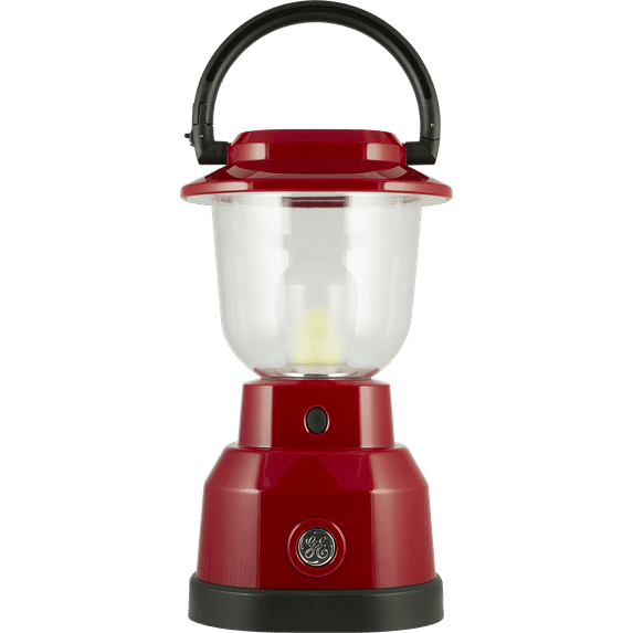 GE Enbrighten Weather-Resistant, Dimmable, Lantern, Crimson Red ...