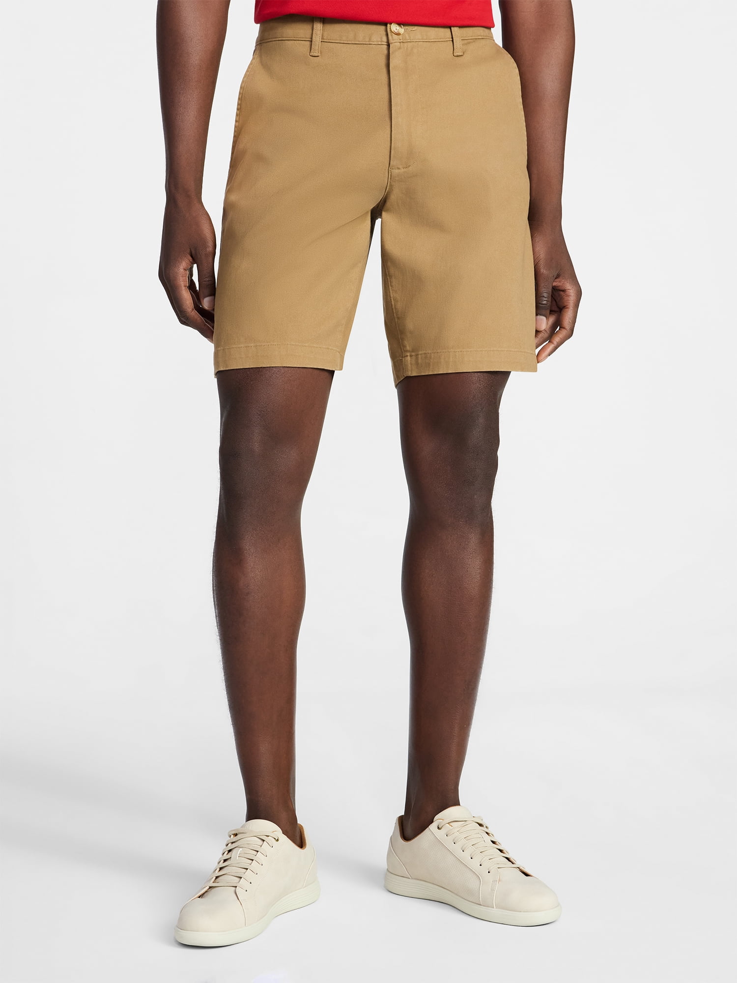 George Men's & Big Men's Modern Fit Flat Front Shorts, 5", 7", 9 ...