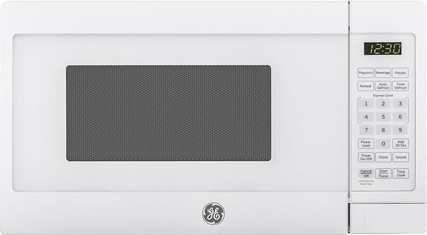 GE GCST07N1WWW Microwave Oven, 700-watt 6 Auto Cooking Settings ...