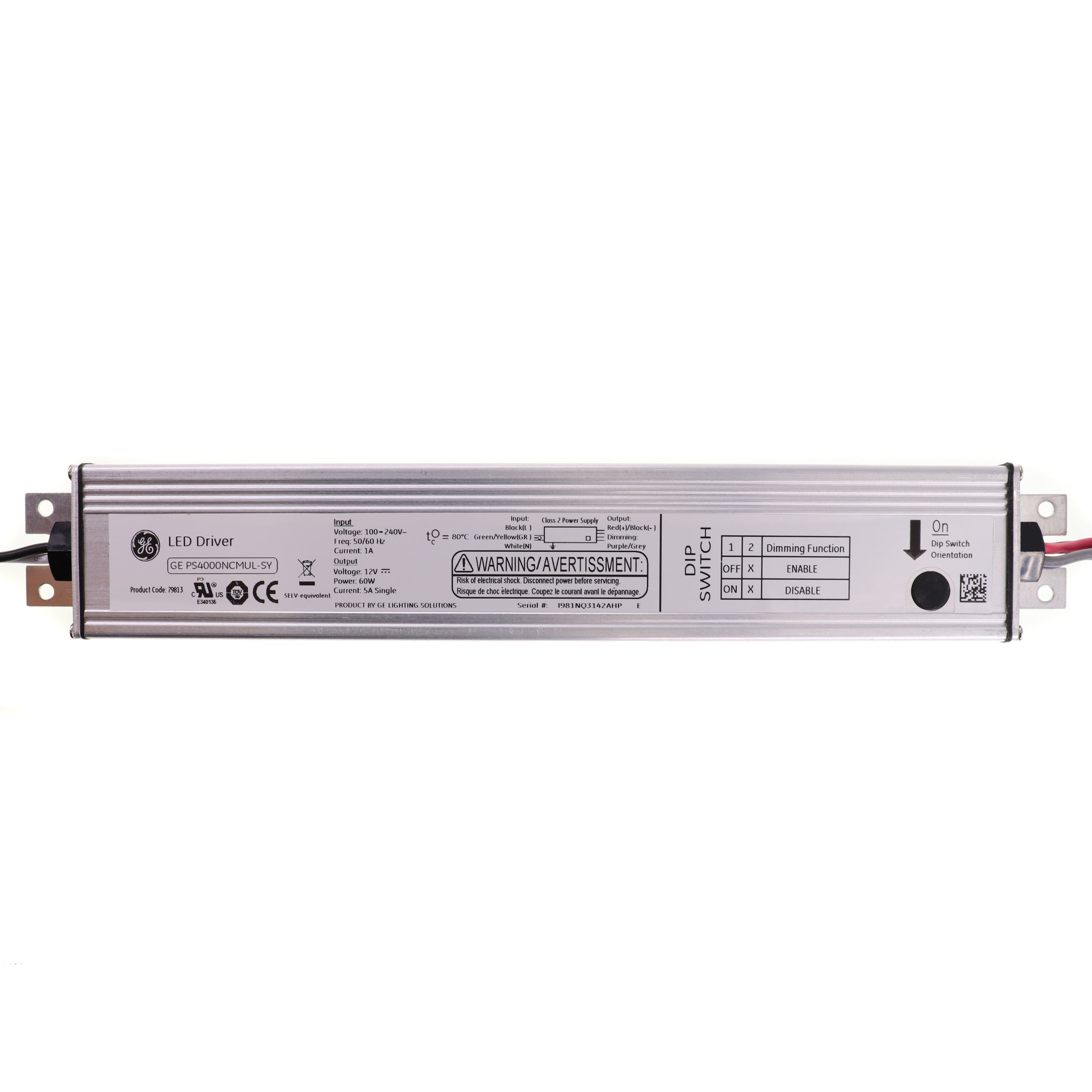 GE GEPS4000NCMUL-SY 79813 Immersion LED Refrigerated Display LED Driver ...