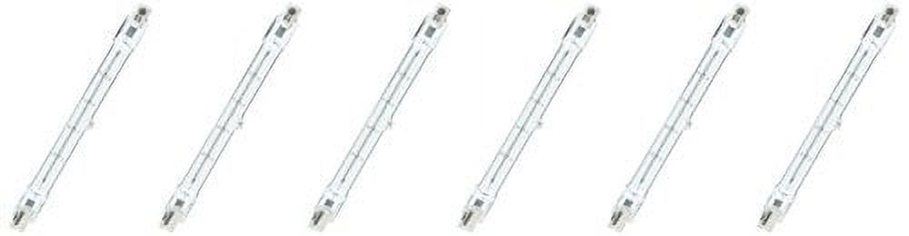 GE Halogen Light Bulbs, T3 Tube Lights, 500 Watt (6 Pack) - Walmart.com