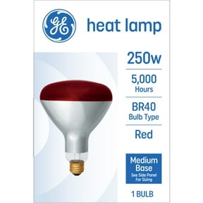 150 Watt Heat Lamp Bulb, Red Light Therapy Bulb, Incandescent Infrared ...