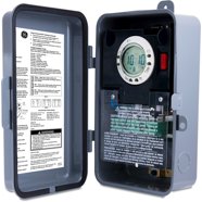 Heavy Duty Waterproof Outdoor Timer Outlet with Grounded Plug, 24 Hour ...