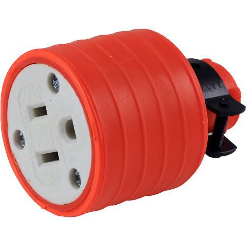 GE Heavy Duty Armored Connector, Grounding, Orange - 18190 - Walmart.com