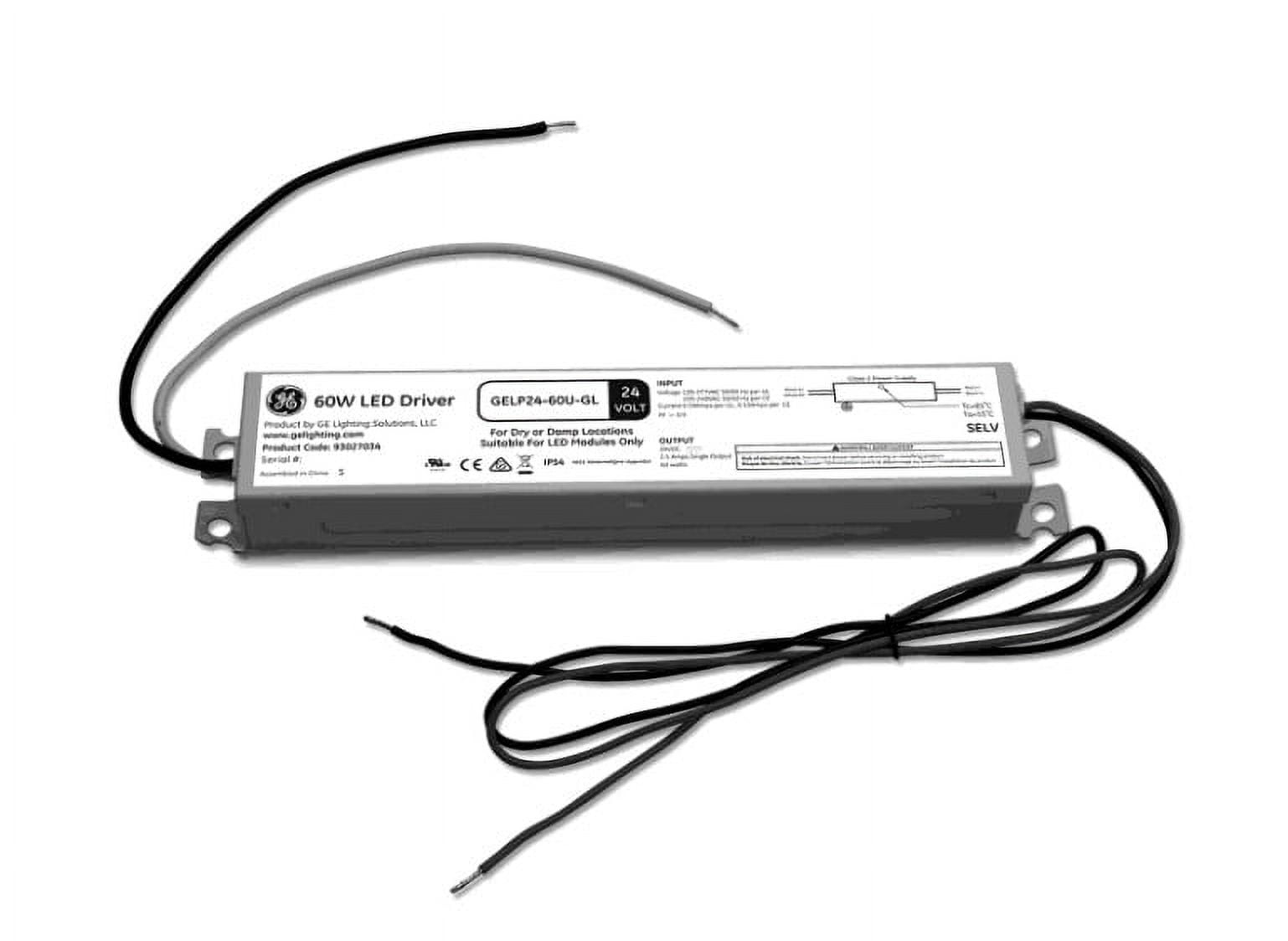 GE Immersion LED Refrigerated Display Lighting GELP24-60U-GL LED Driver ...