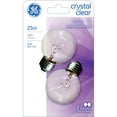 GE Incandescent Light Bulbs, 25 Watt, G16.5 Globe Bulbs, Medium Base ...