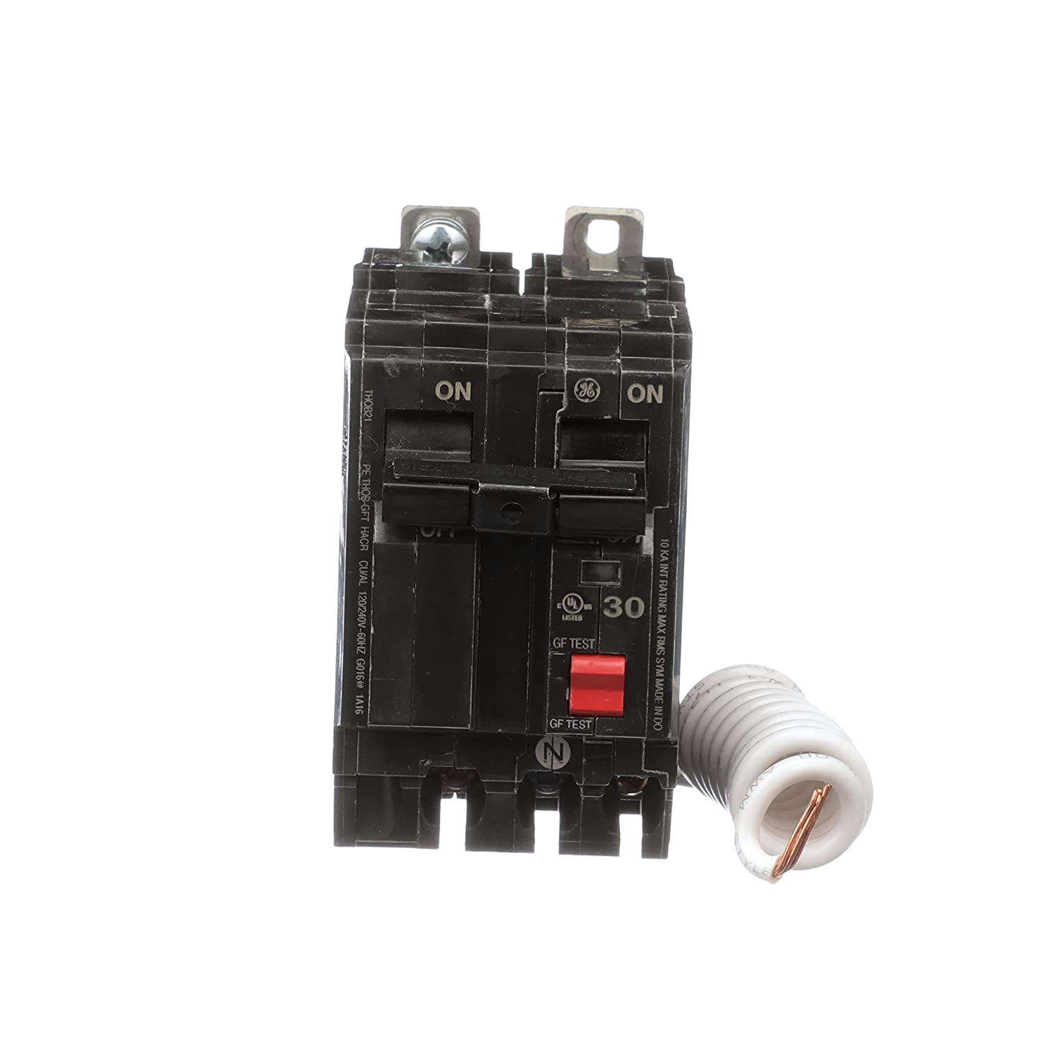 GE Industrial THQB2130GFT Bolt-On Mount Type THQB Self-Test Ground ...
