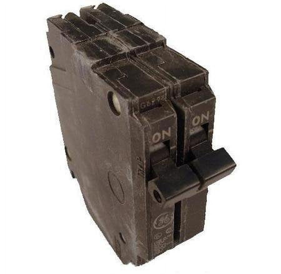 GE Industrial THQP215 Breaker, 15A, 2P, 120/240V, 10 kAIC, Thin Q-Line ...