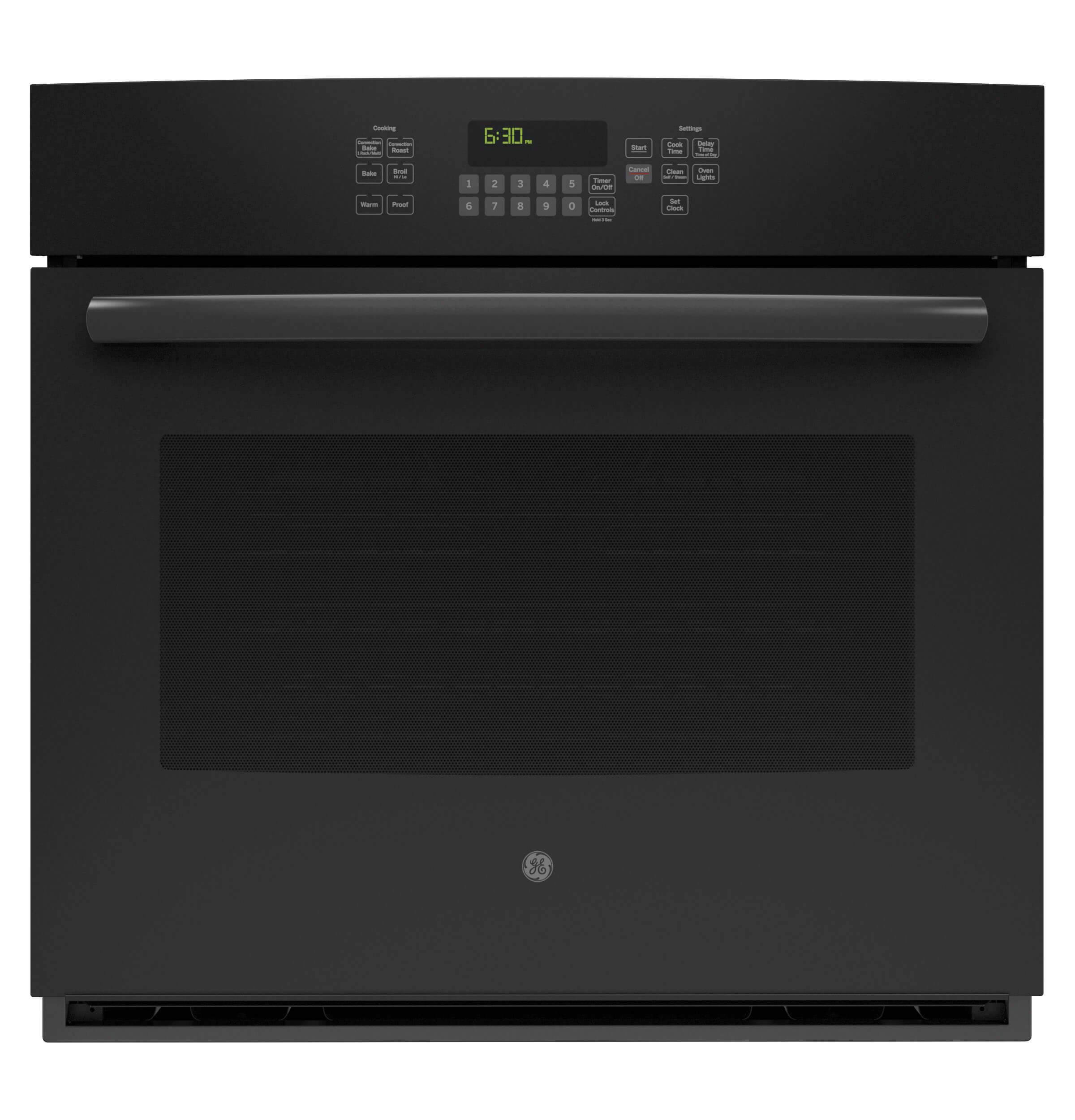 GE JT5000DFBB 30 inch Black Single Convection Wall Oven - Walmart.com