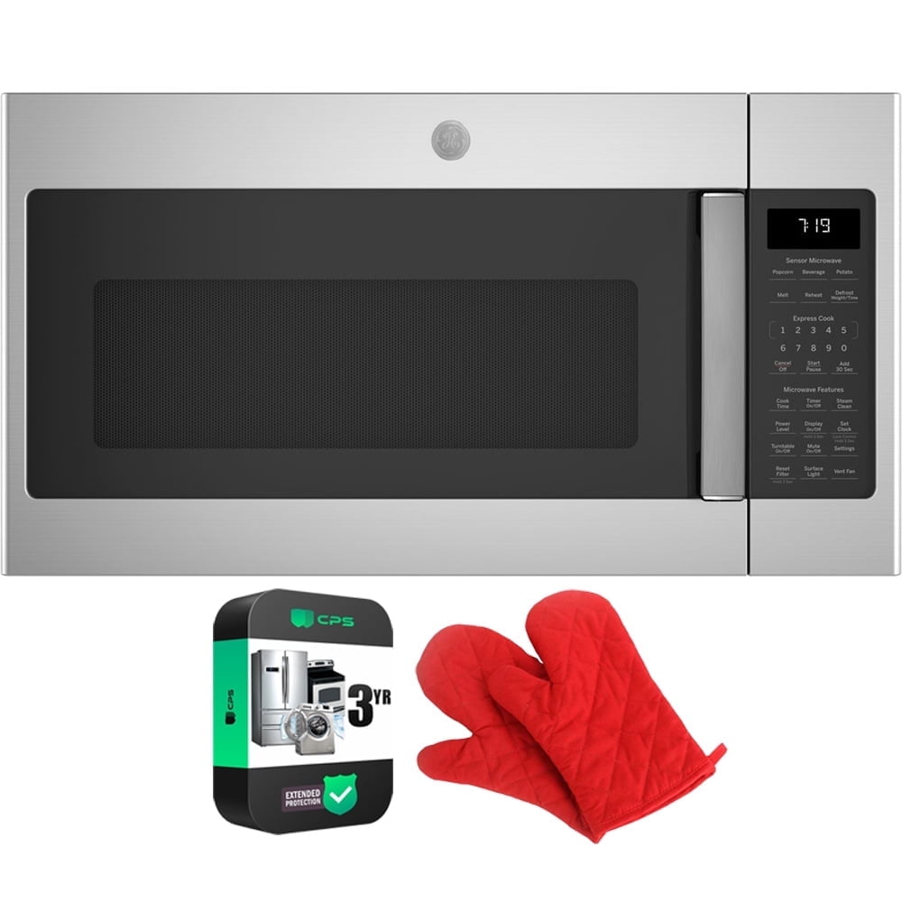 GE JVM7195SKSS 1.9 Cu. Ft. Over-the-Range Sensor Microwave Oven ...
