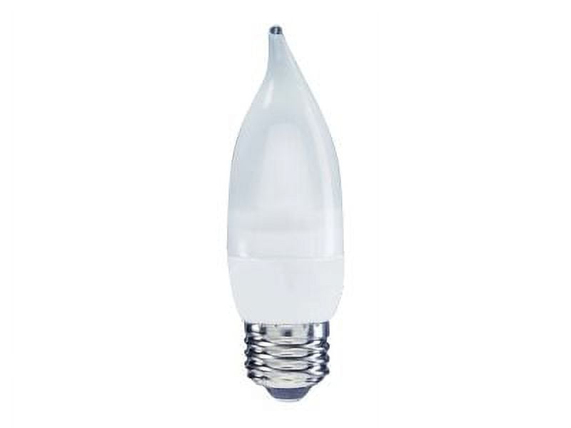 GE LED Decorative Light Bulb, 4 Watt (40 Watt Equivalent), Clear Finish ...