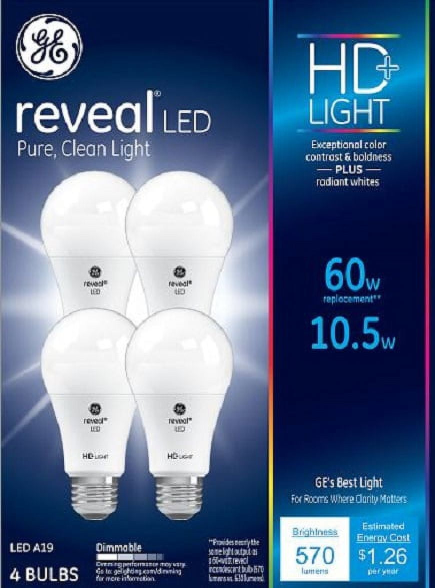 GE LED Light Bulbs, 12 Watt (75 Watt Equivalent), Soft White, Medium ...
