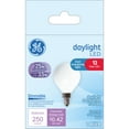 GE LED Light Bulbs, 25 Watt, Daylight, G16.5 Globe Bulbs, Small Base ...