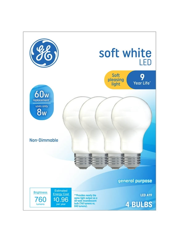60 Watt Light Bulbs in Light Bulbs by Wattage - Walmart.com