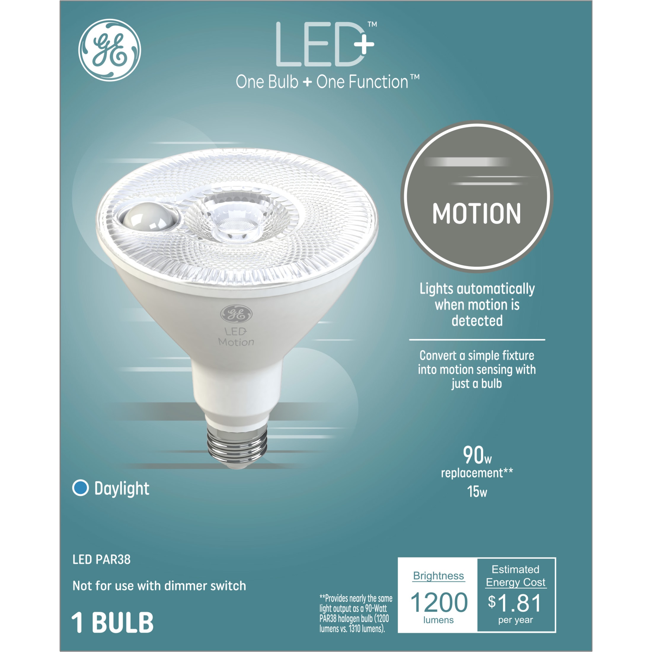 GE LED 4.5W Daylight Small Base Light Bulb, Clear Bent Tip - Walmart.com