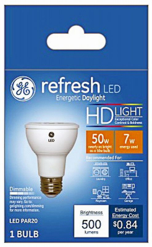 GE LED7DP209CDL-1P 7W Daylight Light Color Diffused Bulb Color Pa, Each ...