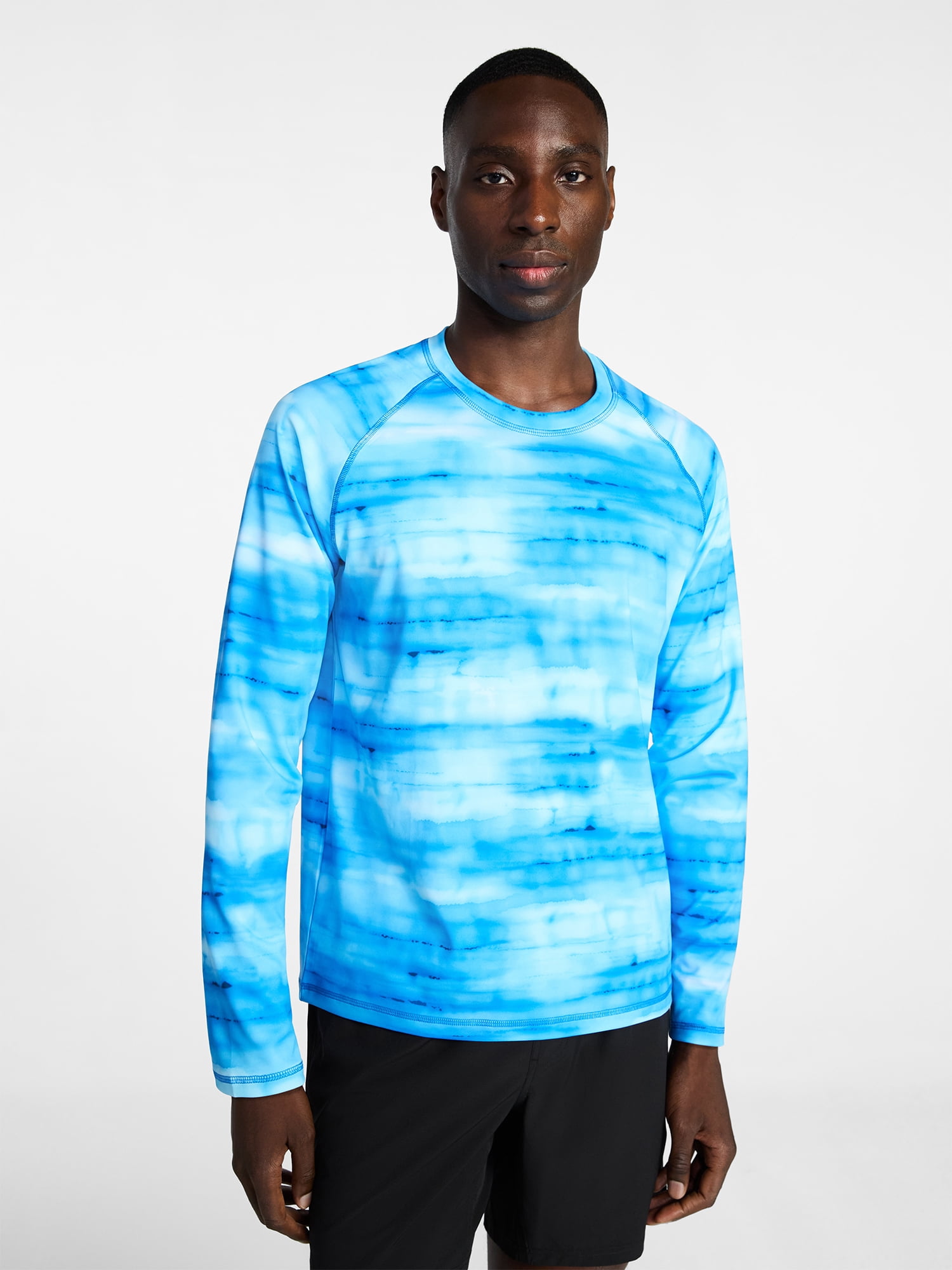 George Men's and Big Men's Rash Guard with Long Sleeves, Sizes S-3XL ...