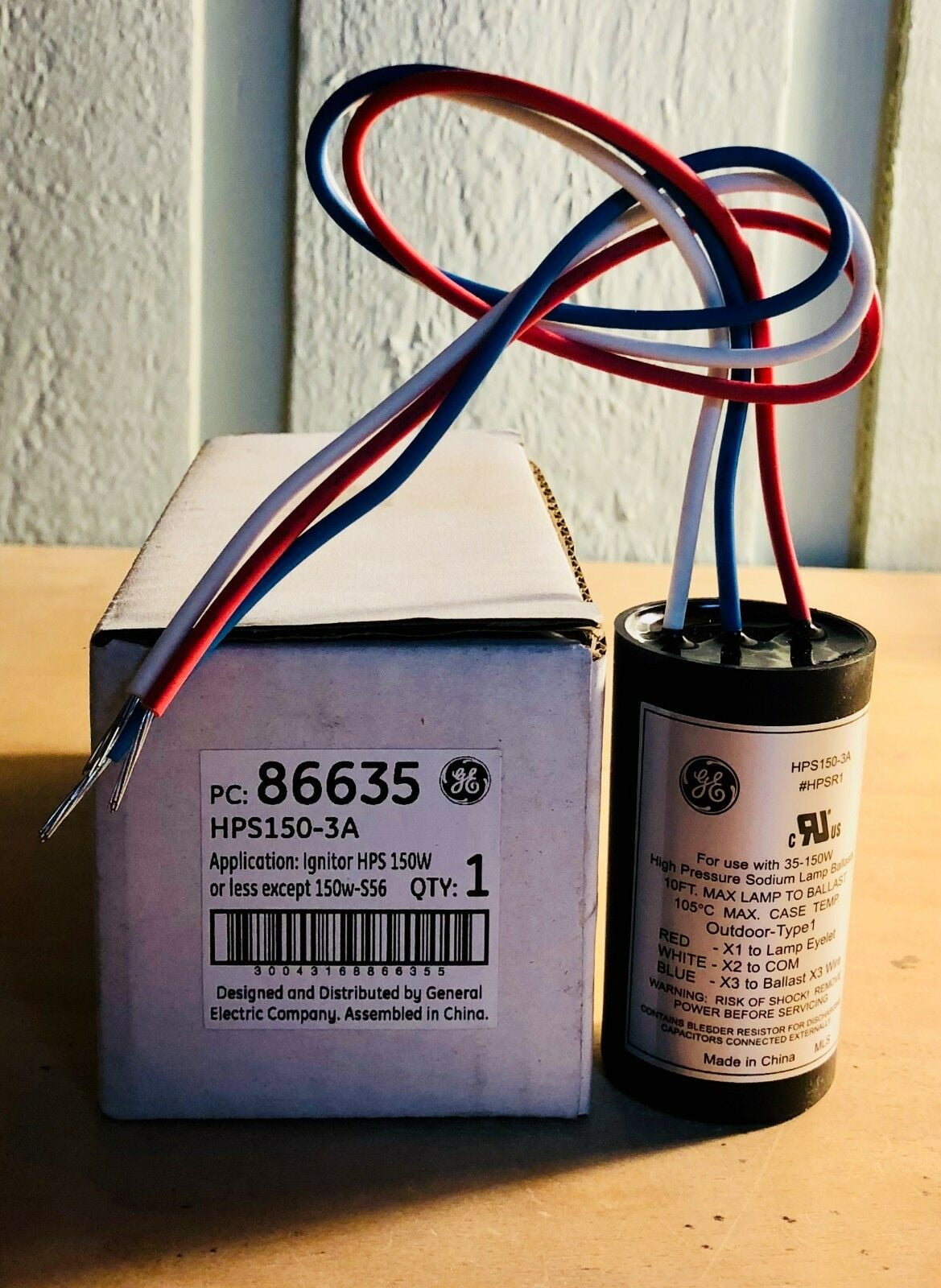 GE Lamps HPS150-3A 86635 Standard HID Igniter; 150 Watt - Walmart.com