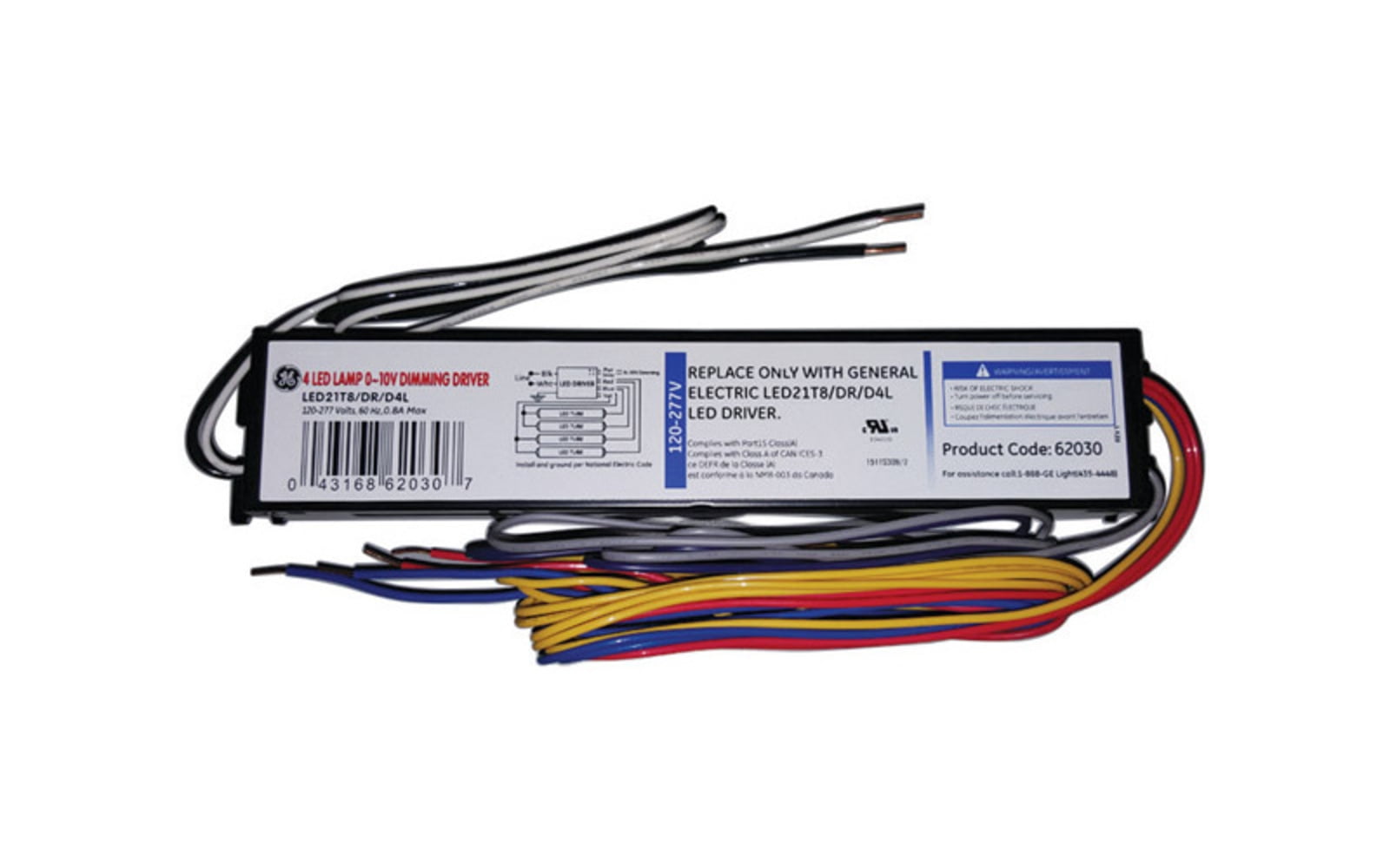 GE Lighting Lightech 4-Lamp Driver 84 120 - Total Qty: 1 - Walmart.com