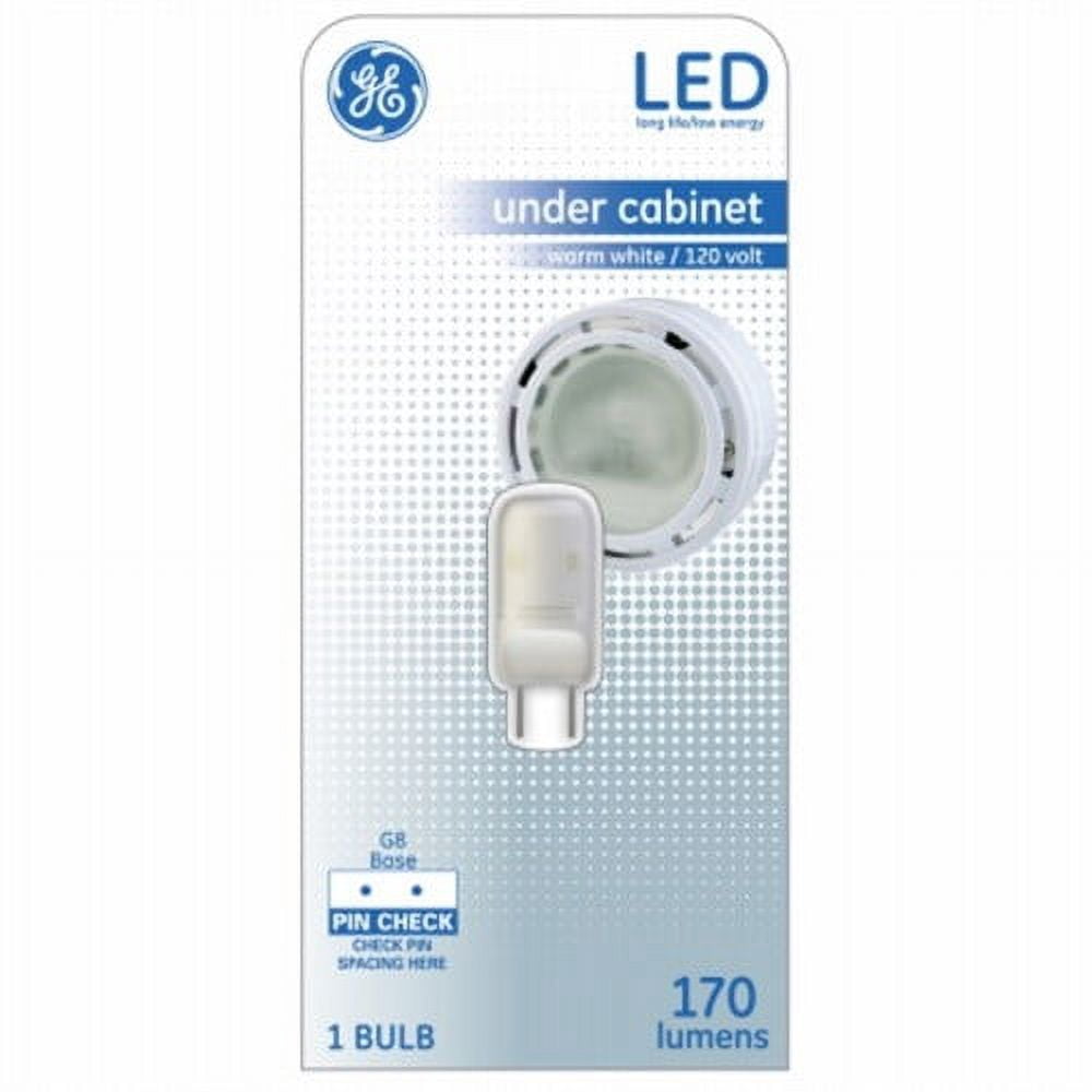 GE T4 G8 LED Light Bulb Warm White 25W Equivalent, Long-Lasting, Under ...