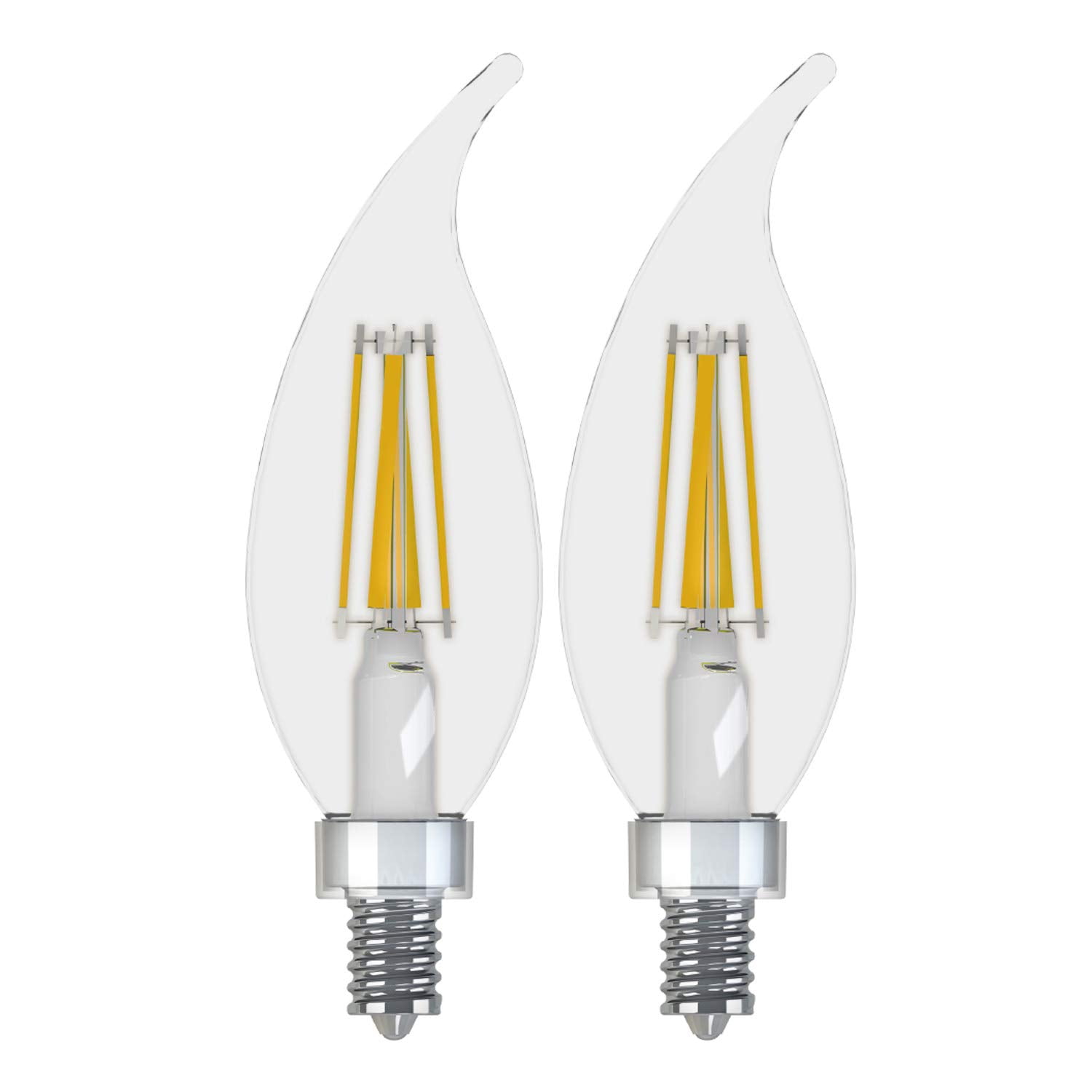 GE Lighting 36847 Clear Finish Light Bulb Refresh HD Dimmable LED ...