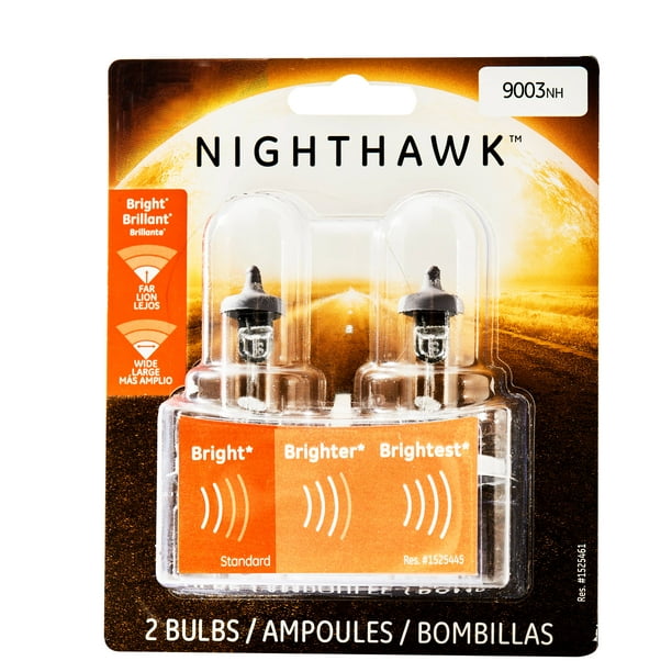 GE Lighting 9003 Headlight Nighthawk Replacement Halogen, 2-Pack ...
