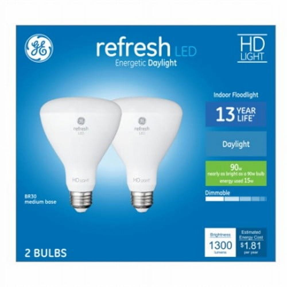 GE Lighting 93129077 LED Reflector Bulb, 15 Watt, 1,300 Lumens, Medium ...