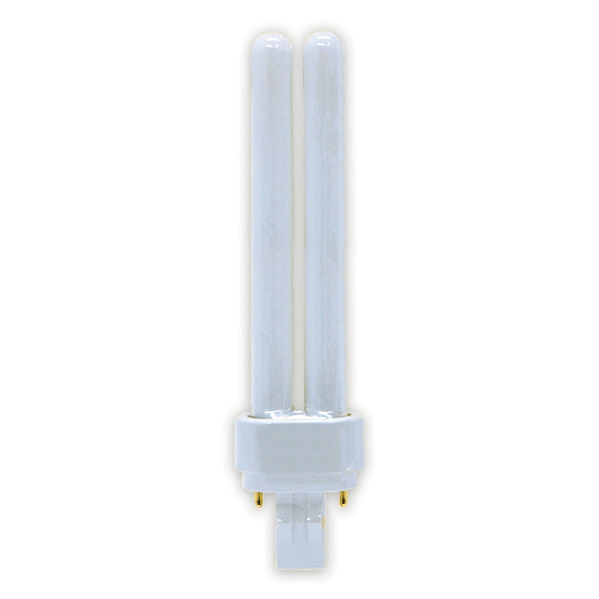 GE Lighting 97600 Ecolux Double Biax 4-Pin T4 Plug-In CFL Bulb, 3500K ...