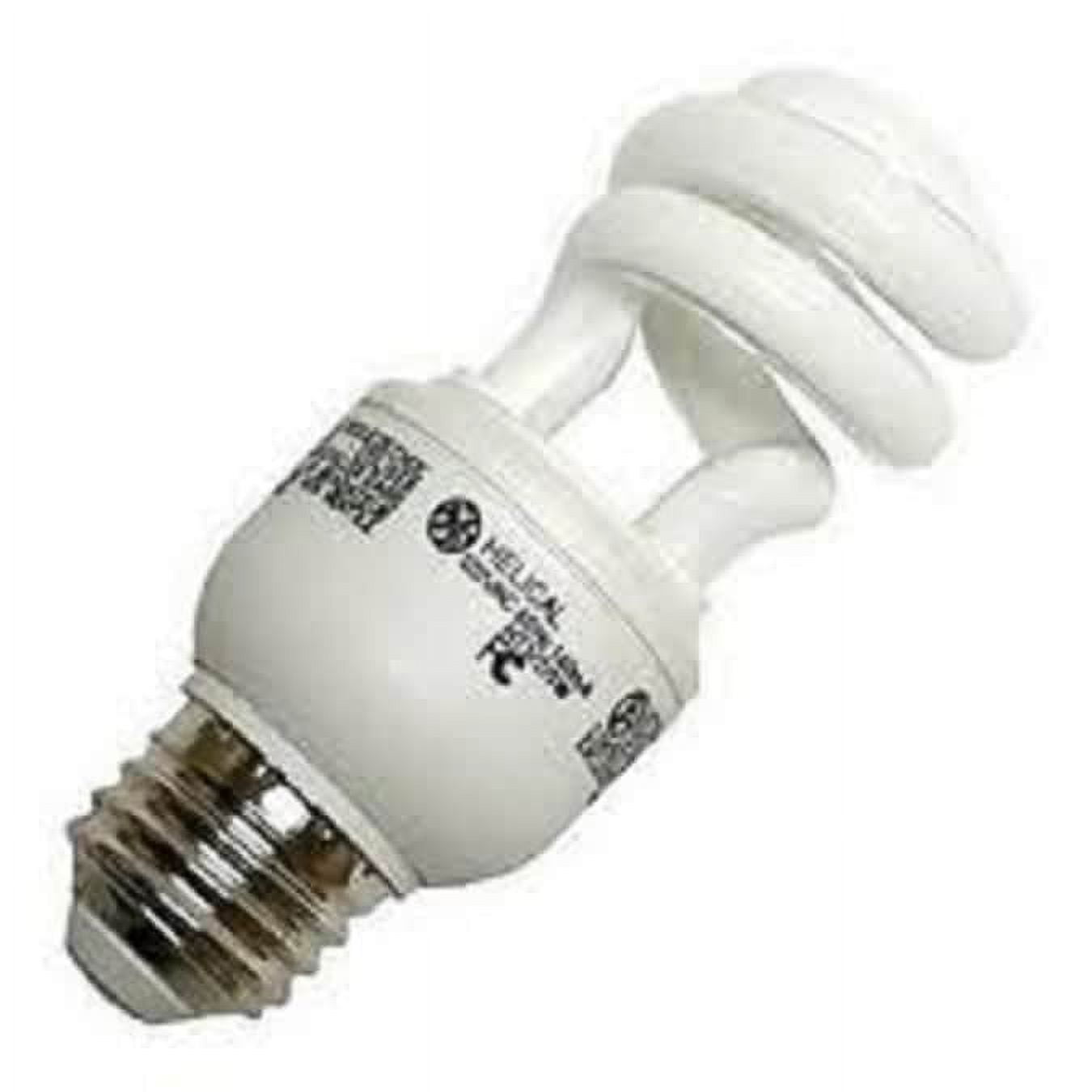 GE Lighting 9W White Coil Light Bulbs, 4100K Cool White, 10,000 Hour ...