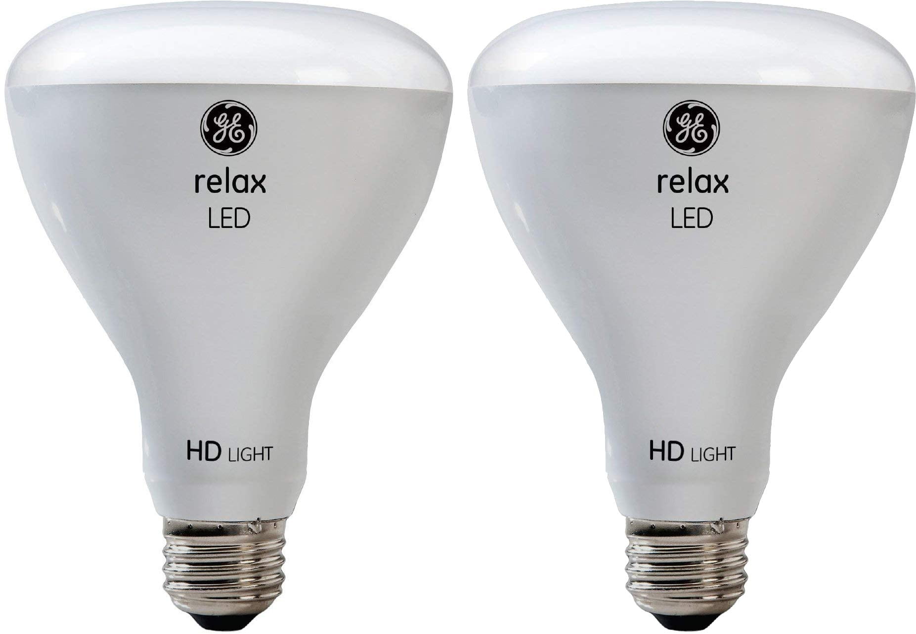 GE Relax HD BR30 LED Flood Light Bulb, Dimmable, Soft White, Energy ...