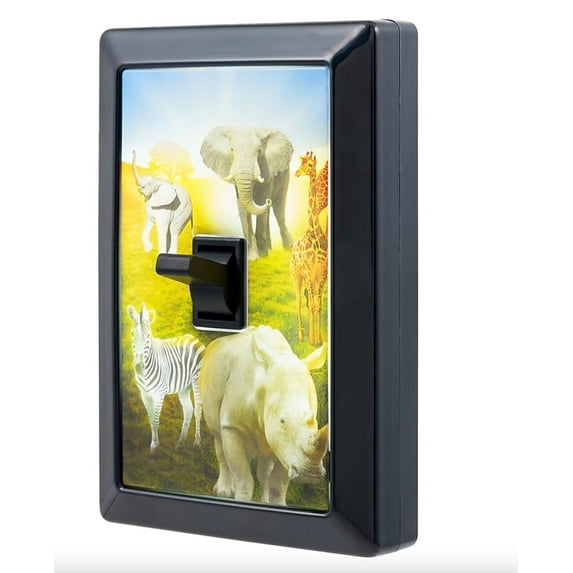 GE Lights by Night Wildlife Safari Elephant, Zebra, Giraffe and Rhino ...