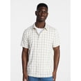 George Men's & Big Men's Regular Fit Microfiber Button-Up Shirt with ...