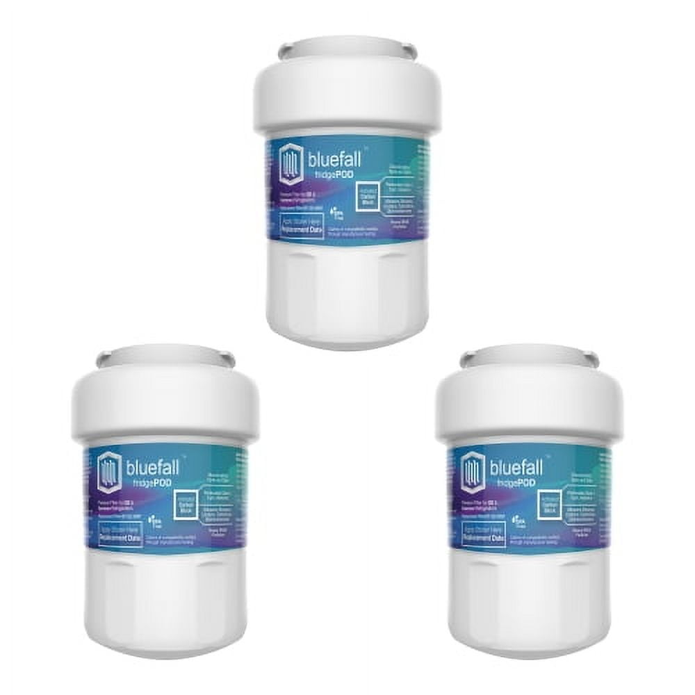 Bluefall GE MWF Compatible Refrigerator Water Filter, Reduces Chlorine ...