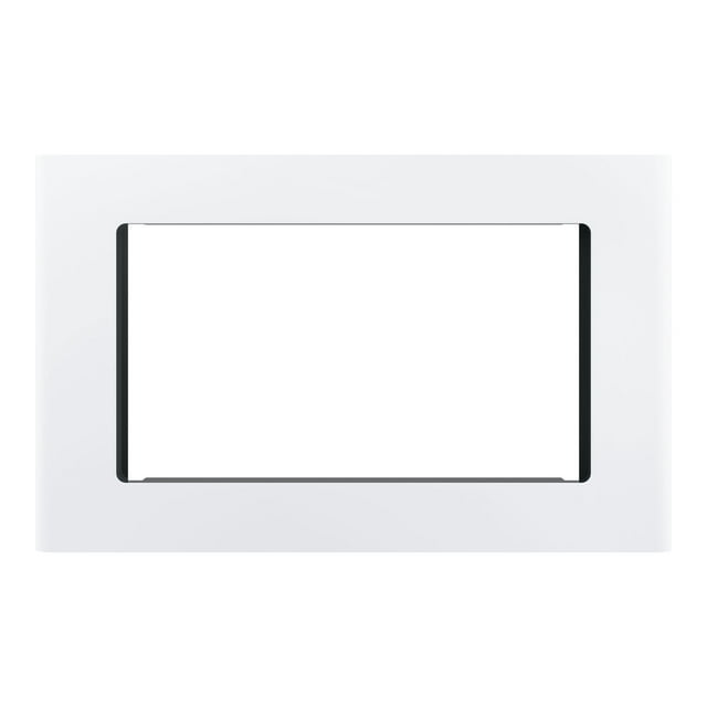 GE - Microwave oven trim kit - white - Walmart.com