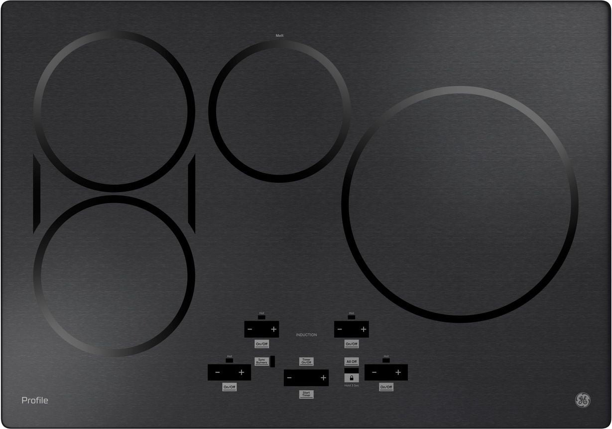 GE PHP9030BMTS 30 Inch Built-In Touch Control Induction Cooktop ...