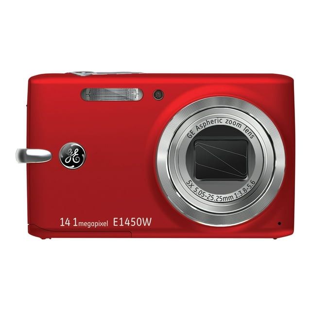 GE POWER series E1450W - Digital camera - compact - 14.1 MP - 720p - 5x ...
