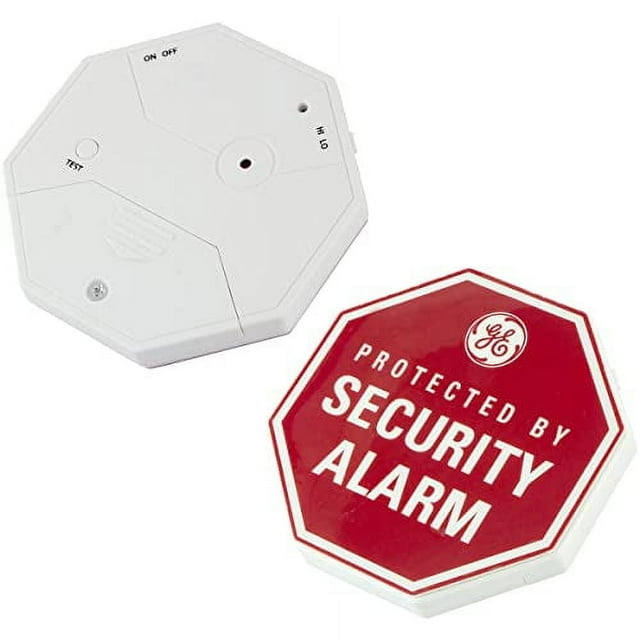 Ge Personal Security Wireless Glass Vibration Alarm Battery Operated Detector Alarm With