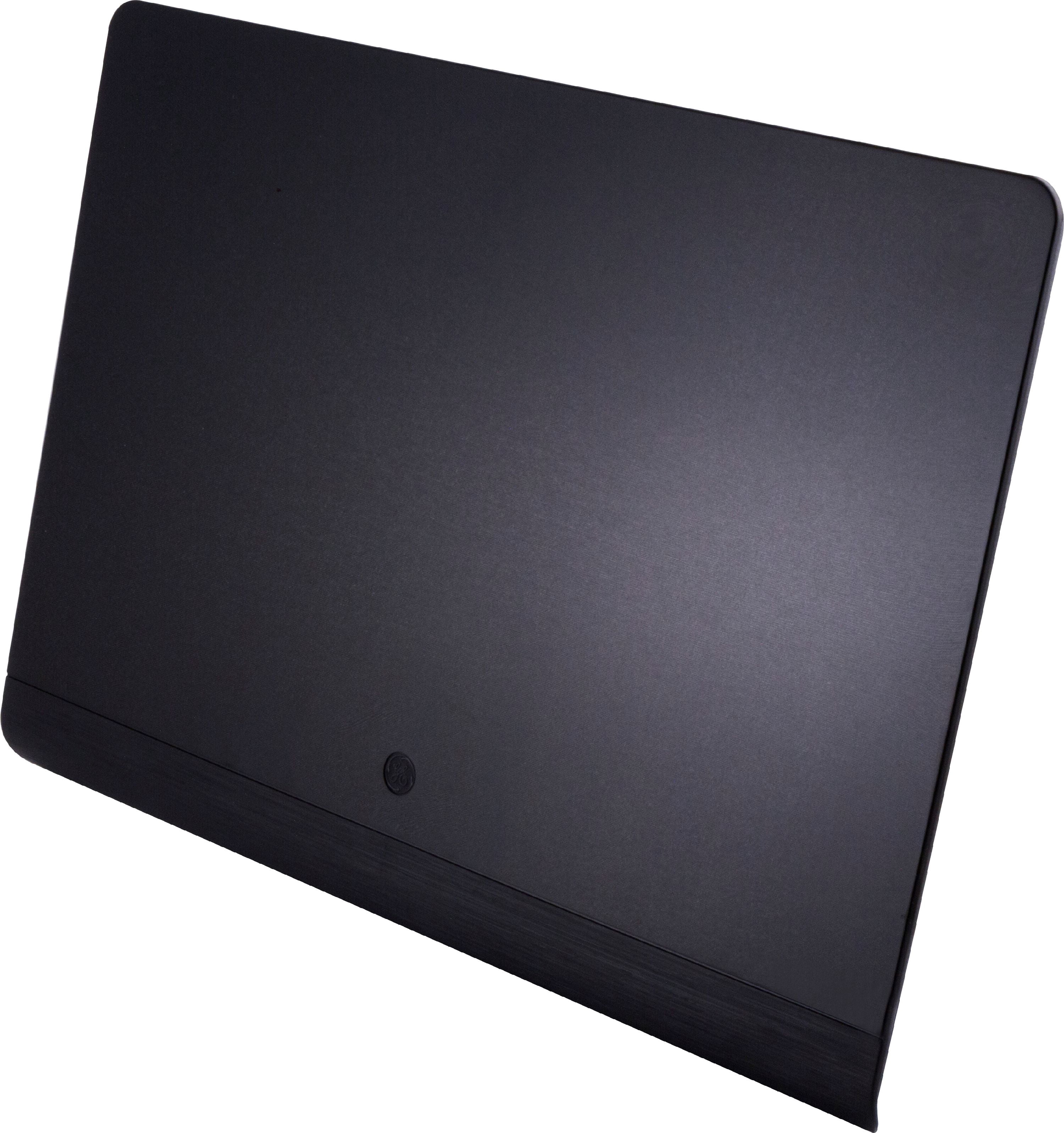 GE Pro Flat Panel HD Amplified Indoor Antenna, 50 Mile Range, VHF/UHF ...