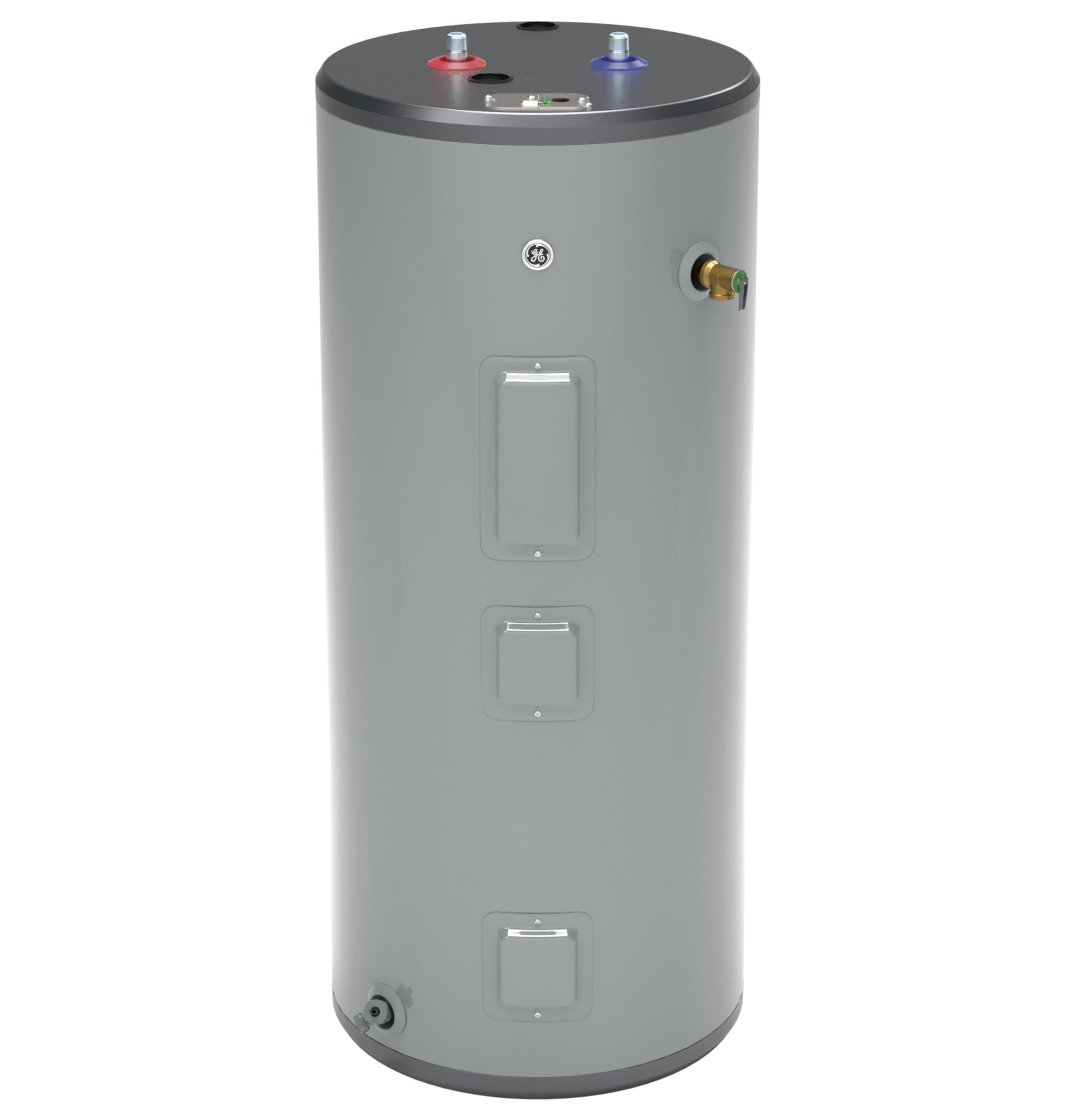 GE RealMAX Choice Model 40 Gallon Capacity Short Electric Water Heater ...