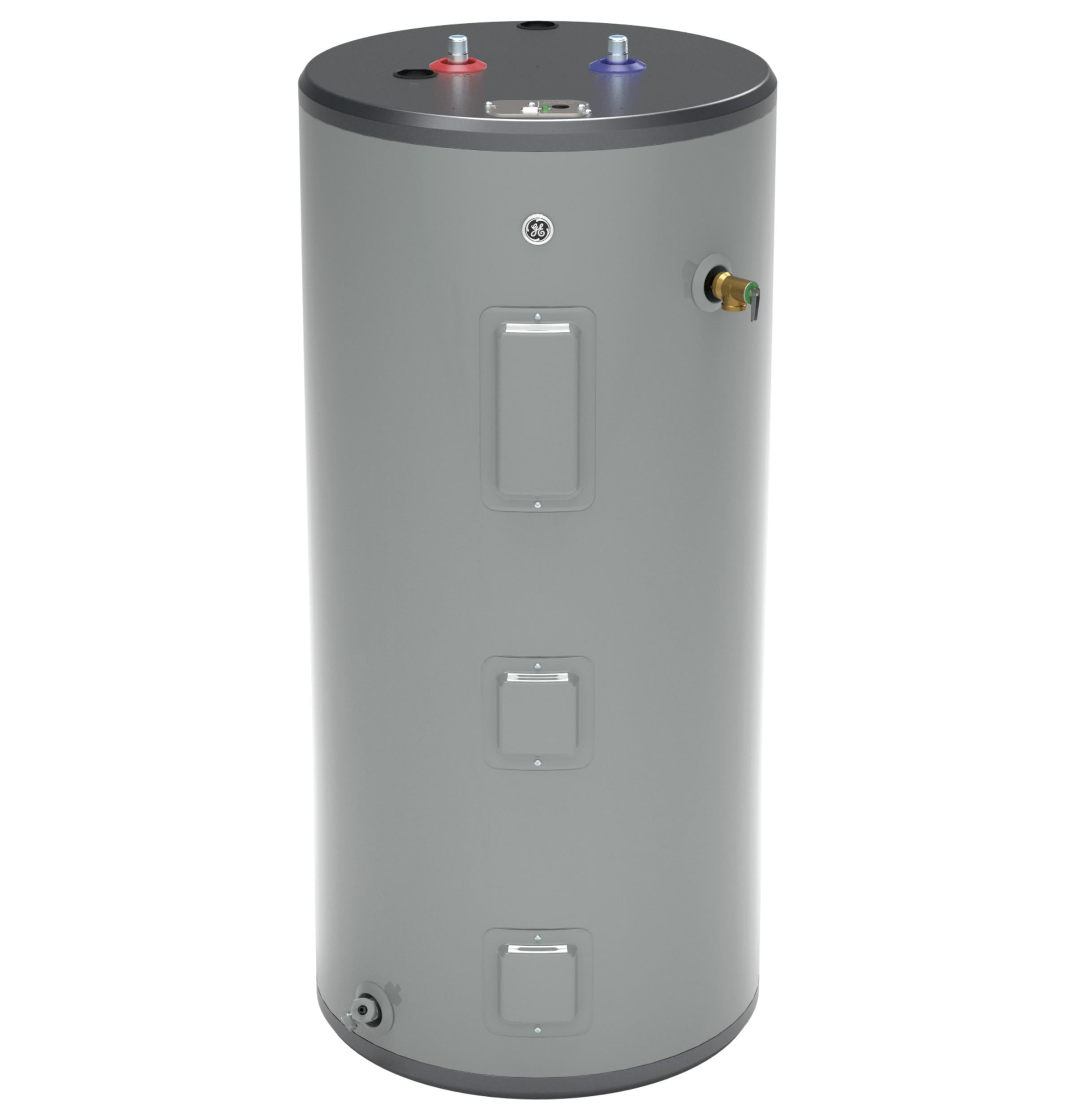 GE RealMAX Choice Model 50 Gallon Capacity Short Electric Water Heater ...