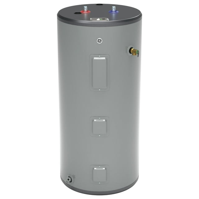 GE RealMAX Choice Model 50 Gallon Capacity Short Electric Water Heater ...