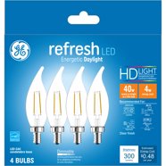 GE Relax LED Light Bulbs, Soft White, 40 Watts Eqv, A19 General Purpose Bulb, 4pk - Walmart.com