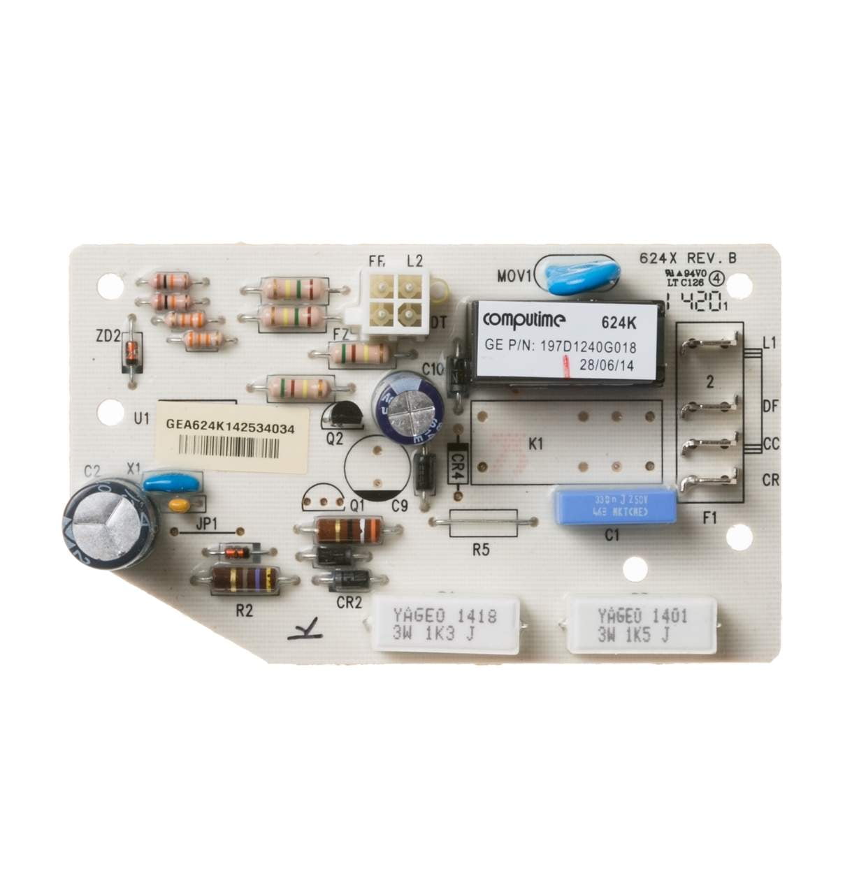 GE Refrigerator Defrost Control Board WR55X21623 - Walmart.com