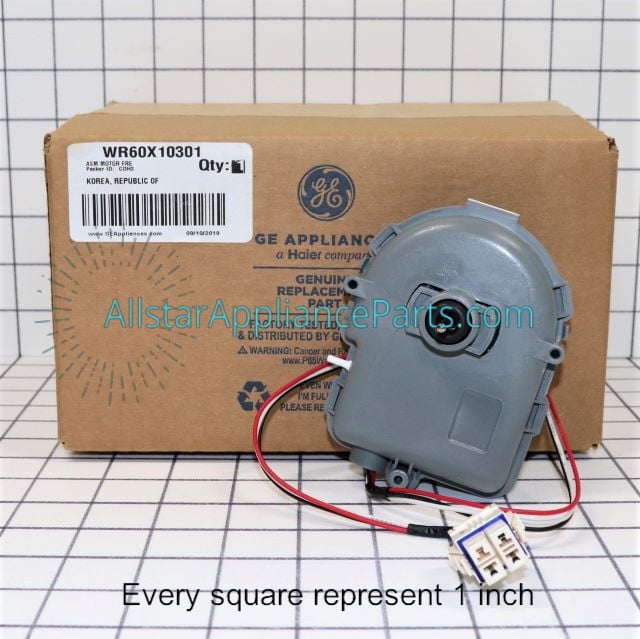 GE Refrigerator Freezer Fan Motor WR60X10301 - Walmart.com