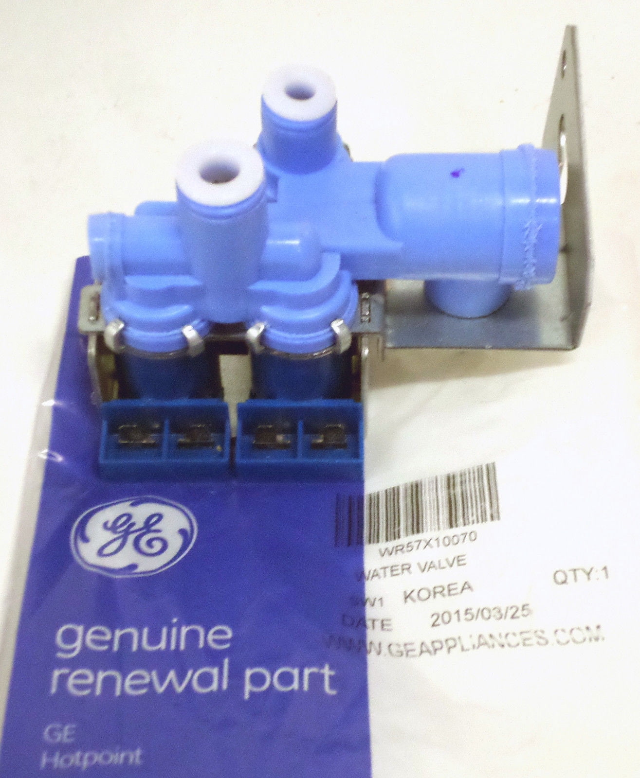 GE Refrigerator Water Inlet Valve WR57X10070 - Walmart.com