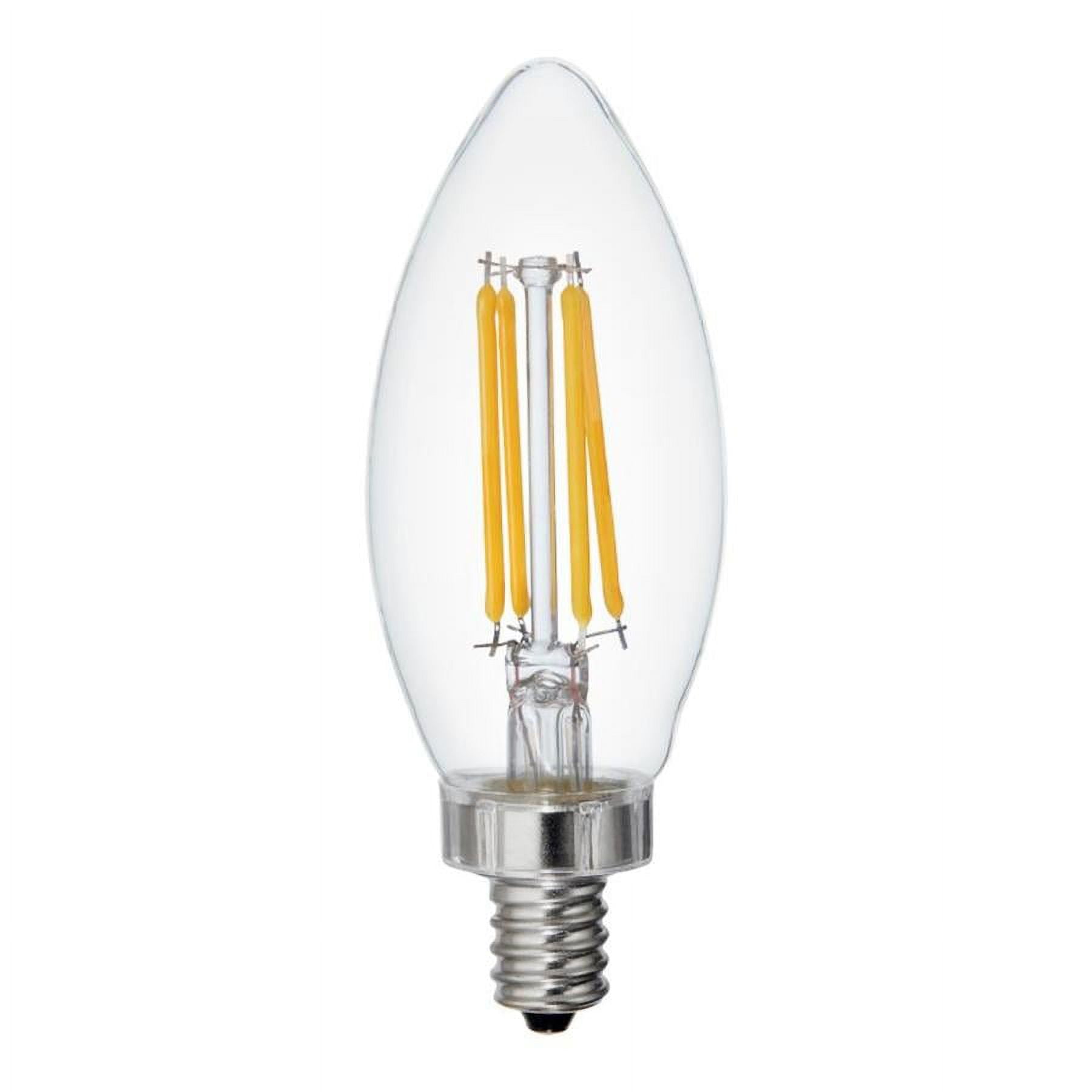 General Electric 60W Equivalent LED Bulbs, Dimmable, Soft White, B12 ...