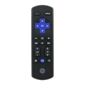 Roku Remote Control for Roku TV, Simple Setup, App Shortcuts ...