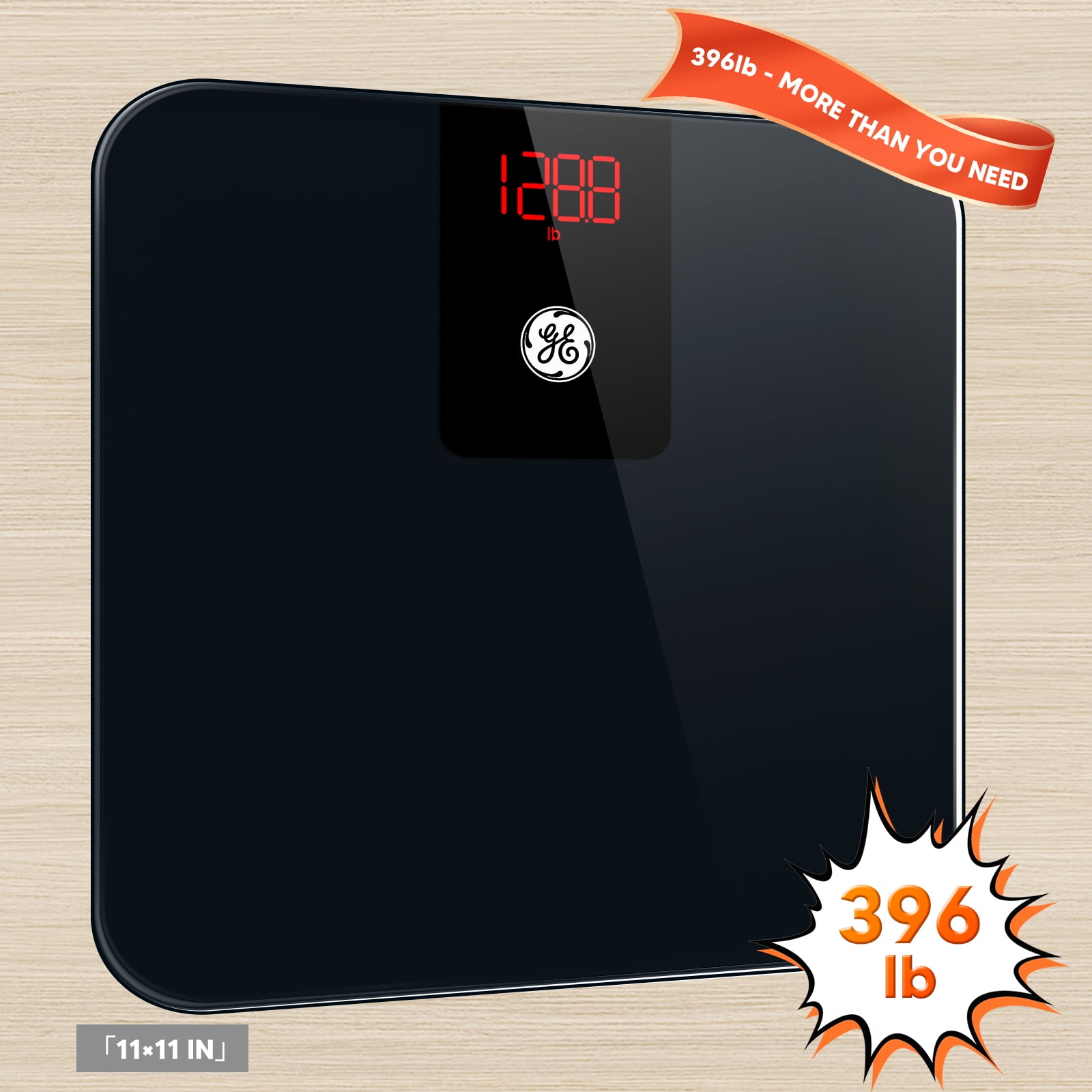 GE Digital Body Weight Bathroom Scale with Bluetooth, Accurate BMI ...