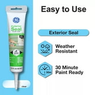 Sashco Lexel 12 Pack, 10.5 oz Clear Paintable Acrylic Caulk, Elastic ...