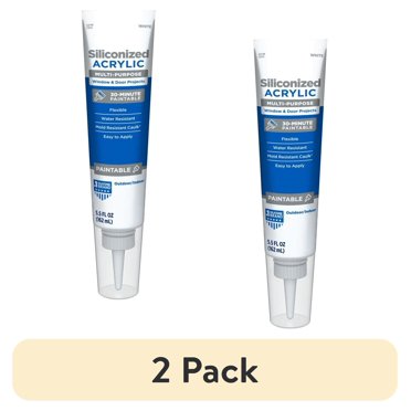 White Lightning 3006 Advanced Formula Caulk, White, Acrylic Latex, 10 ...